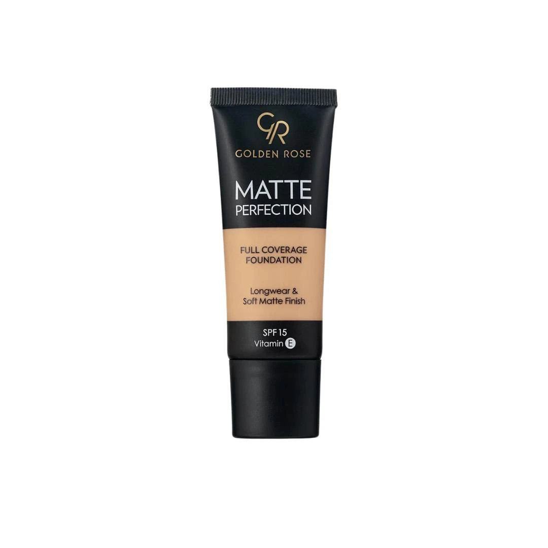 GOLDEN ROSE Matte Perfection Tečni Puder N5 SPF15 35 mL