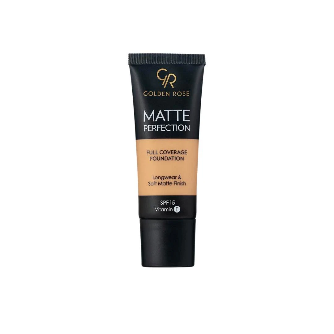 GOLDEN ROSE Matte Perfection Tečni Puder N7 SPF15 35 mL