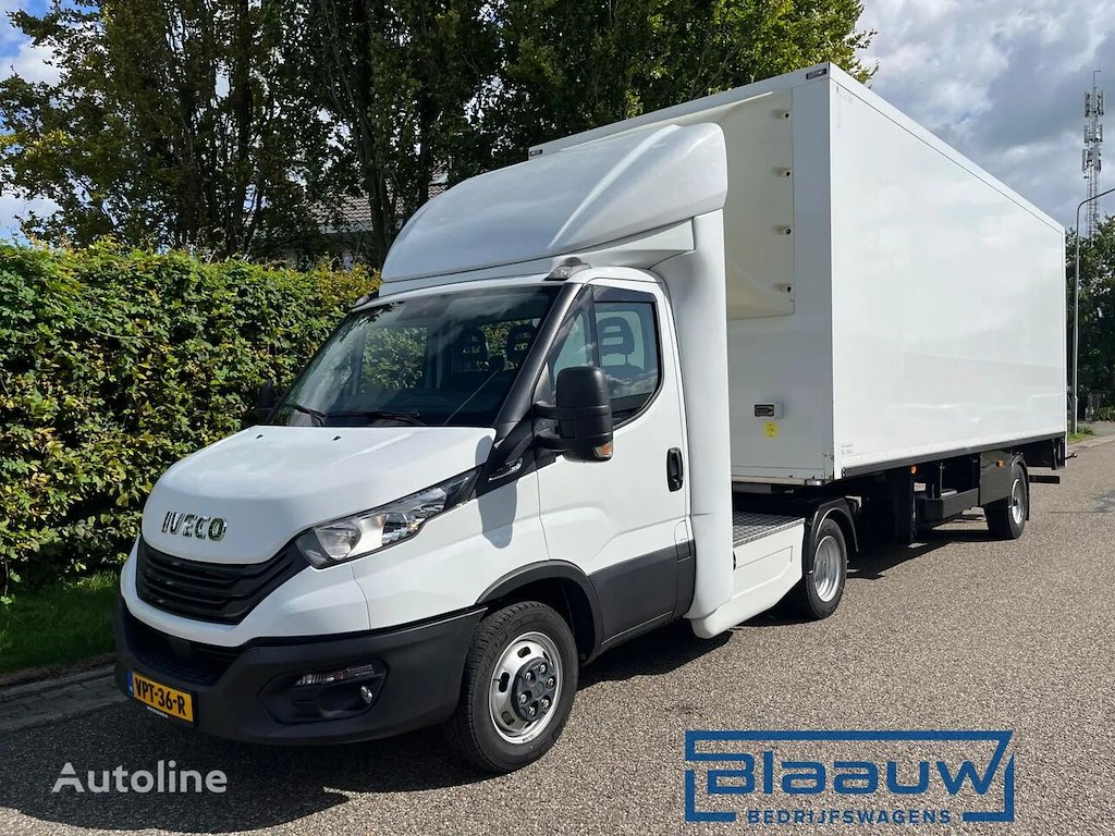 IVECO 40C18 Be trekker + Be bloemen oplegger laki furgon