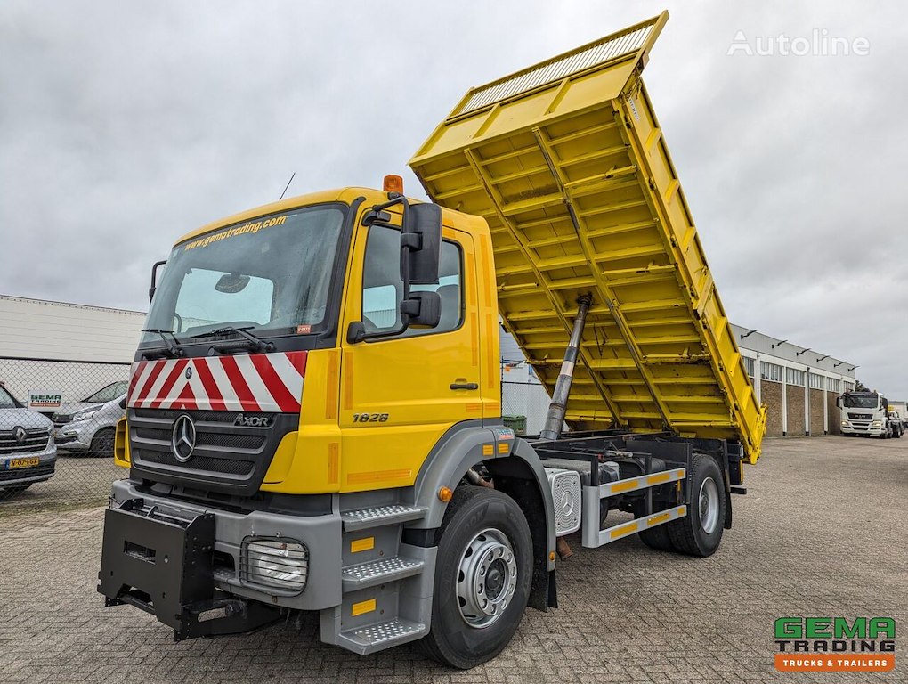 Mercedes-Benz Axor 1828 4x2 Daycab Euro3 - Tipper - Steel Suspension - 56087km kiper