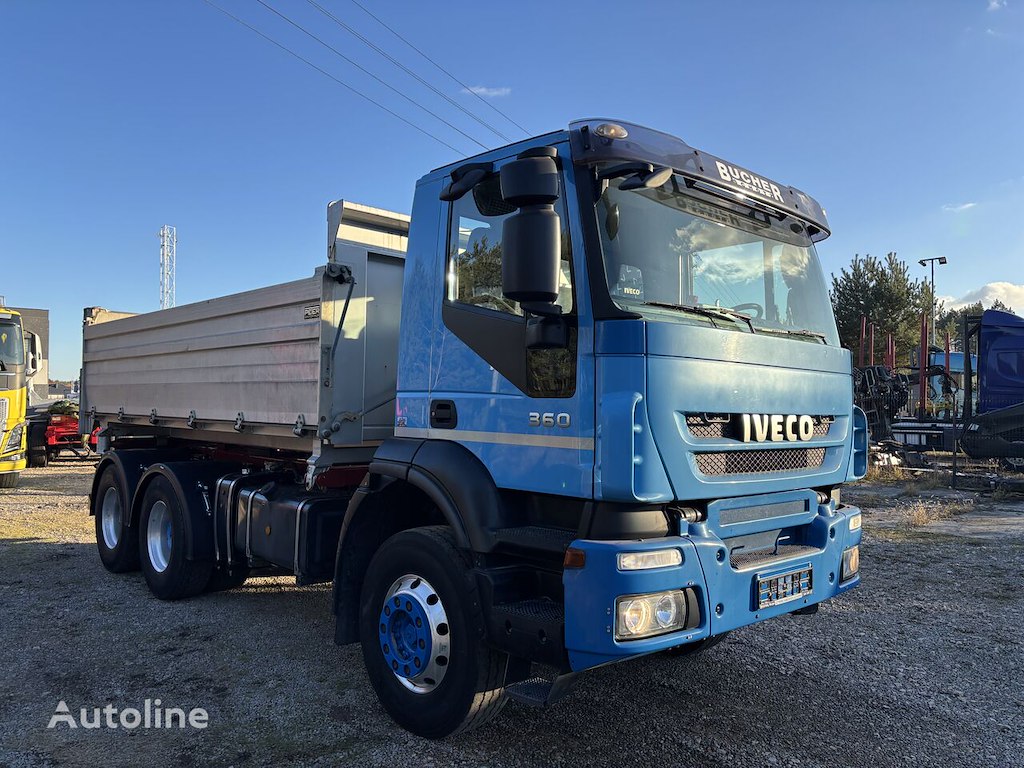 IVECO Trakker 6x4 360KM wywrotka 3 str. Sprowadzona ze Szwajcarii kiper