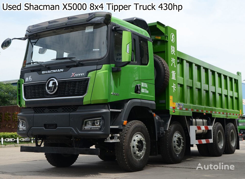 Shacman Used Shacman X5000 8x4 Tipper Truck for Sale in Libya kiper