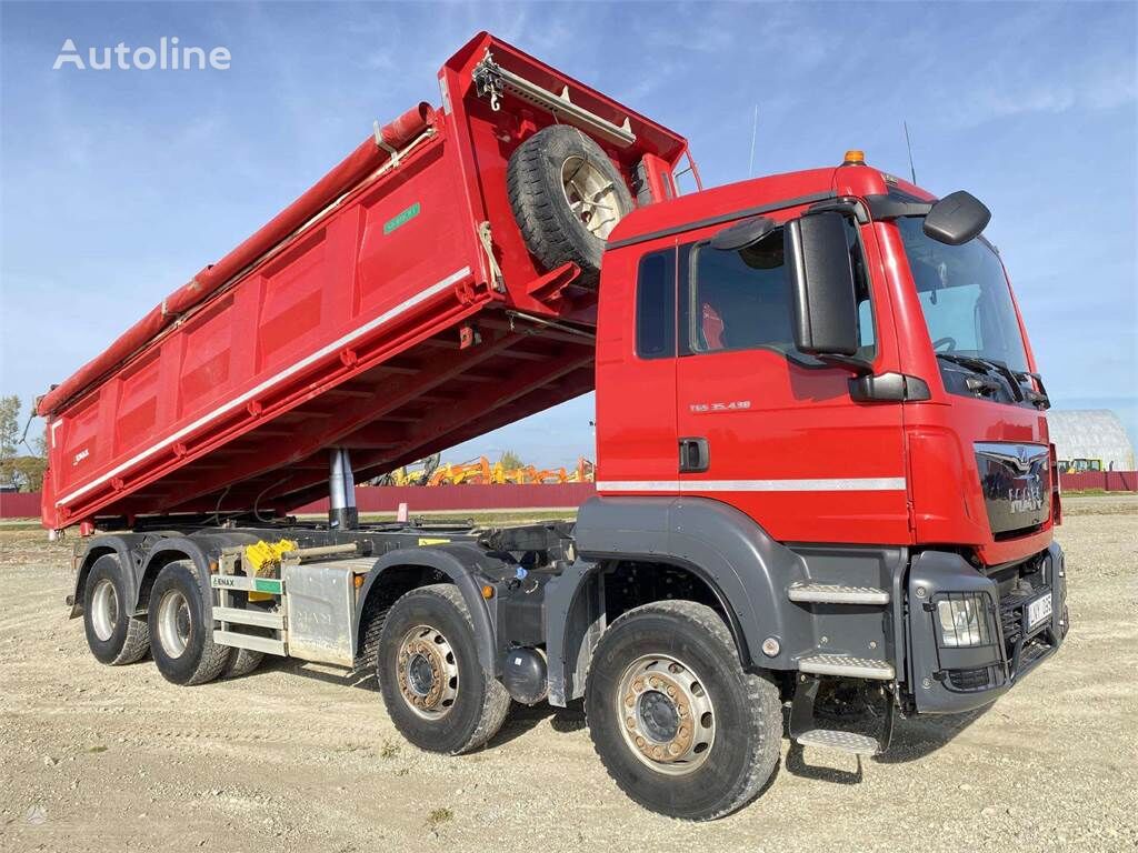 MAN TGS 35.430 , 3side tipper, 113000 km kiper