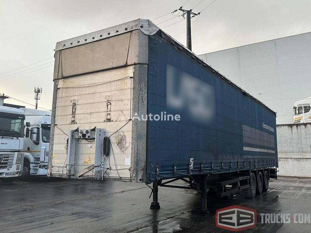 Schmitz Cargobull S01, TECTO DE ELEVAR, 2008 poluprikolica sa kliznom ceradom