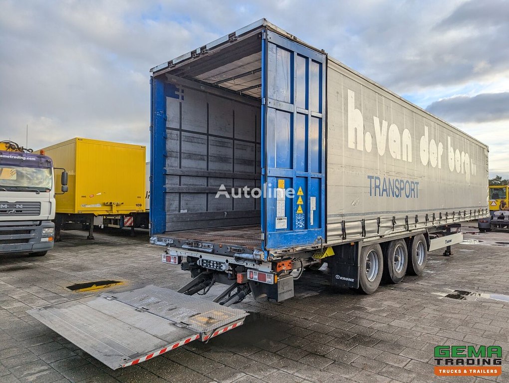 Krone SD 3-Axles BPW - Lift-Axle - Sliding tarpaulin/Sliding roof - Di poluprikolica sa kliznom ceradom