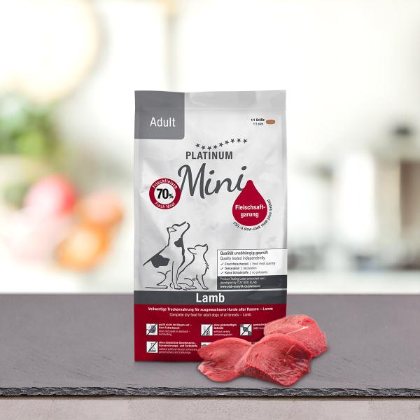 Platinum Adult Mini Jagnjetina 900 g