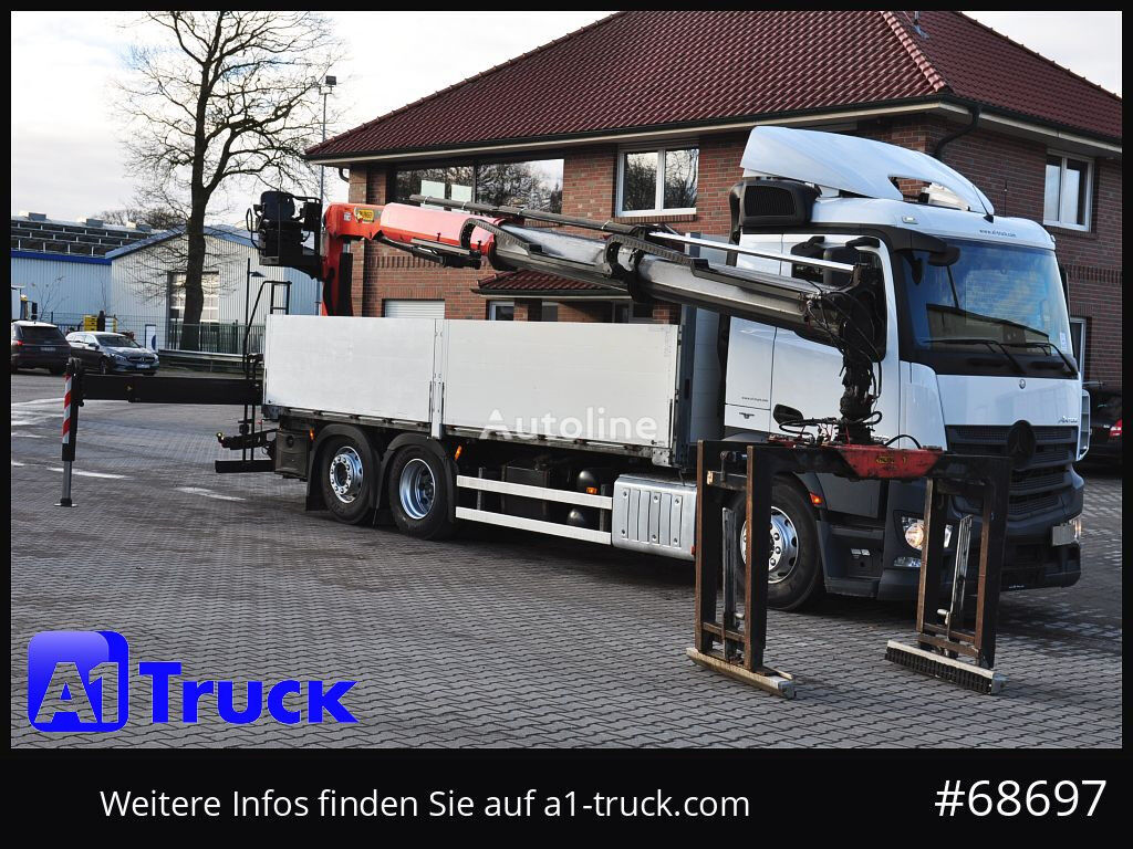 Mercedes-Benz Antos 2545, Palfinger PK 20,501L, Lift-Lenk kamion s ravnom platformom