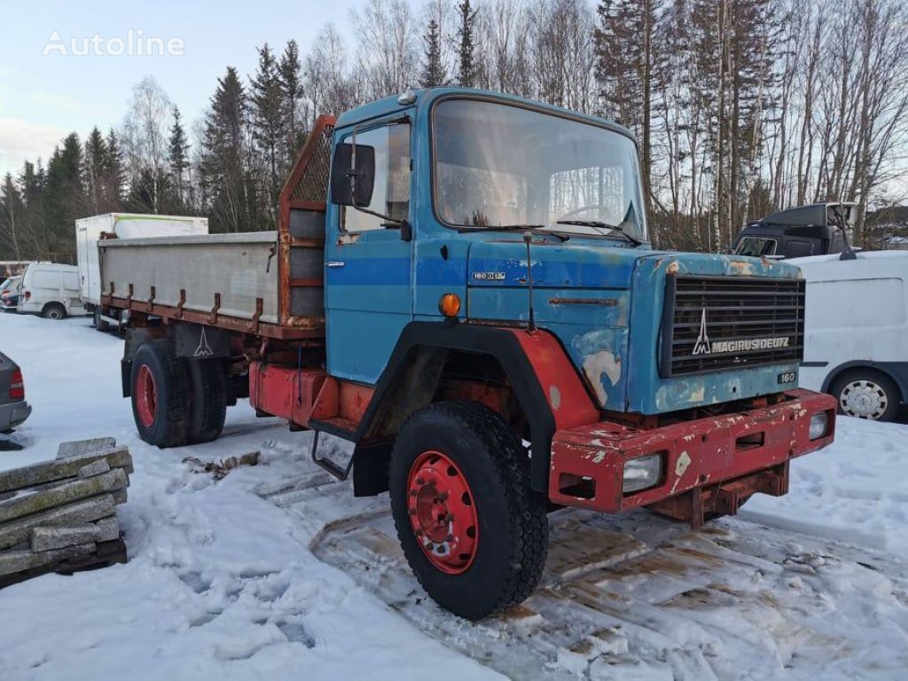 Prodaje se Magirus-Deutz 1976mod. MAGIRUS DEUTZ 160 D 15 K kamion s ravnom platformom na aukciji