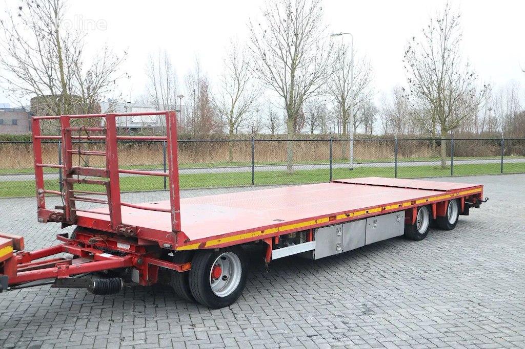 Lako A321 | 3 AXLE | LOW | FOURAGE | AGRO | VALID INSPECTION prikolica sa ravnom platformom