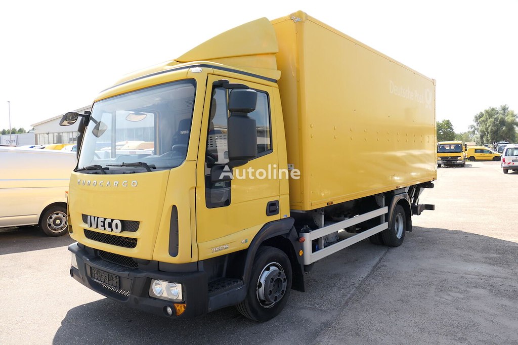 IVECO EuroCargo ML 75 E 16 P LBW LUFT AUTOMATIK EURO-5 kamion furgon