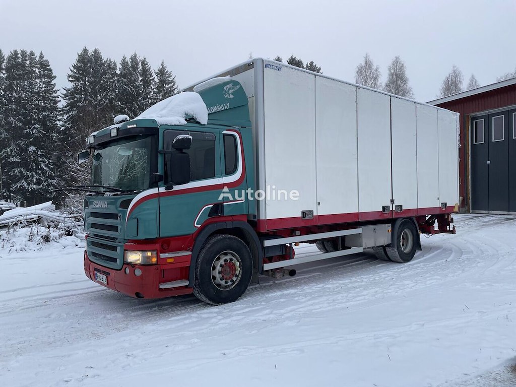 Scania P 9 D 270 kylkiaukeava kamion furgon