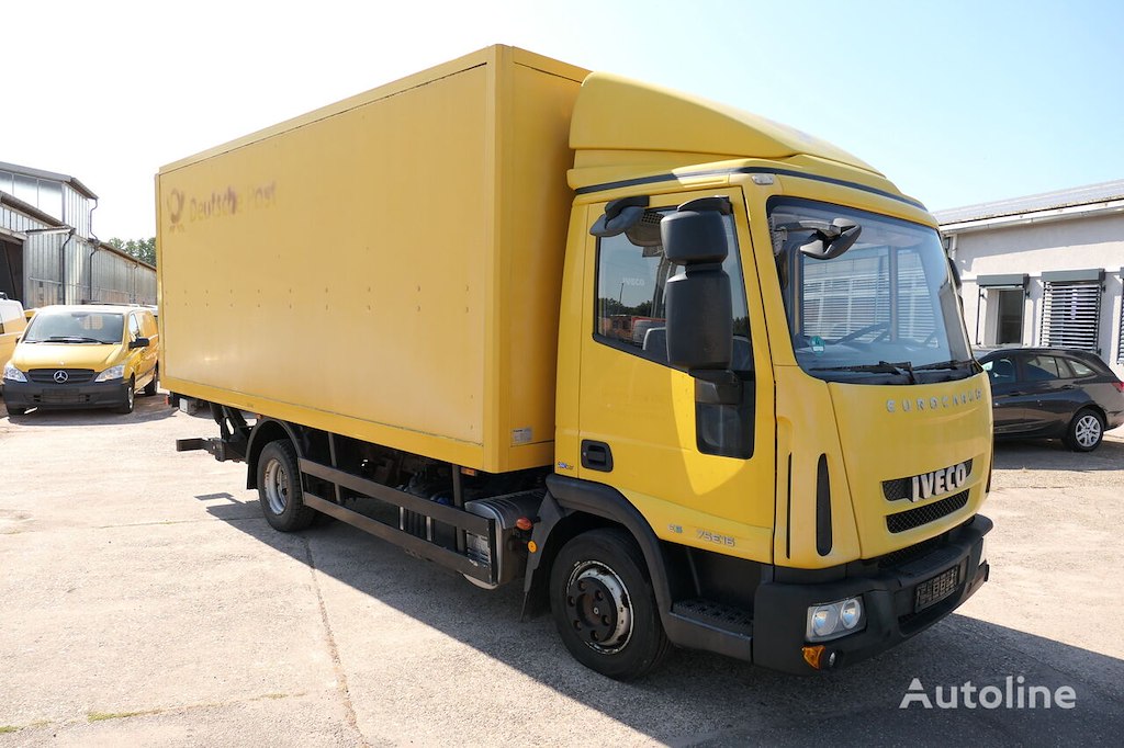 IVECO EuroCargo ML 75 E 16 P LBW LUFT AUTOMATIK EURO-5 kamion furgon