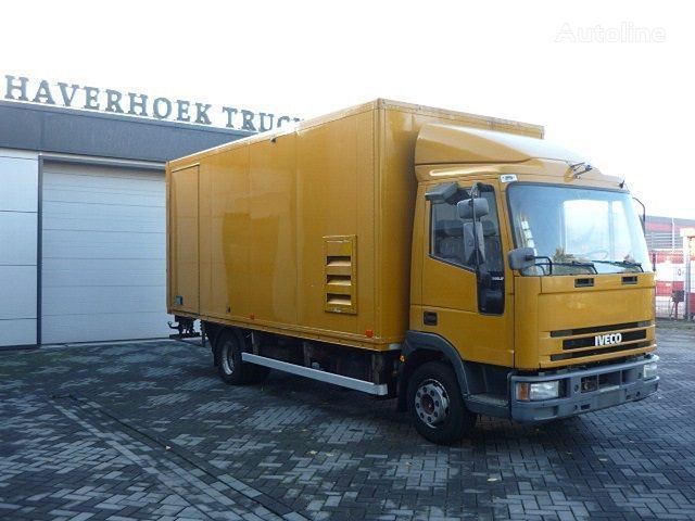 IVECO EuroCargo 120 EL 17 4X2 Closed box with taillift and sidedoor kamion furgon