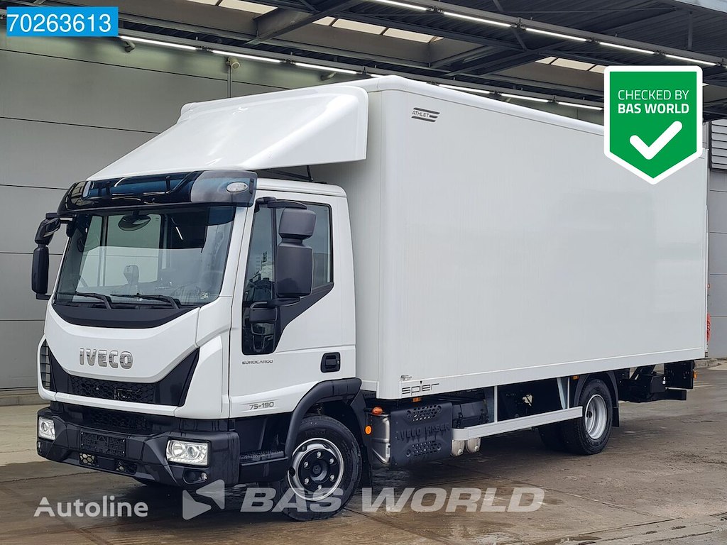 IVECO Eurocargo 75E190 4X2 NEW 7.5tonner Manual Ladebordwand ACC Euro kamion furgon