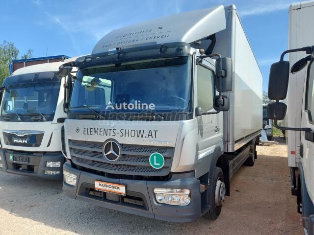 Mercedes-Benz ATEGO 1221 DOBOZOS-EMELŐHÁTFALAS 7.20 m kamion furgon