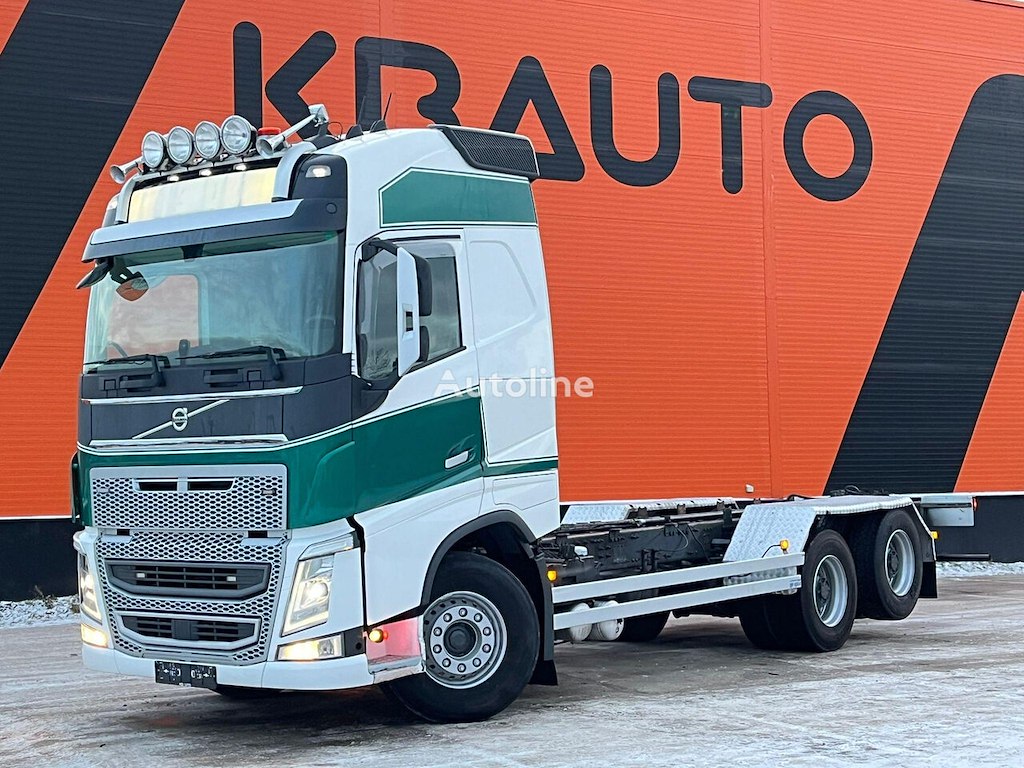 Volvo FH 540 6x4 chassis L=7775 mm LOW MILEAGE ! / HYDRAULICS / RETARD kamion šasija