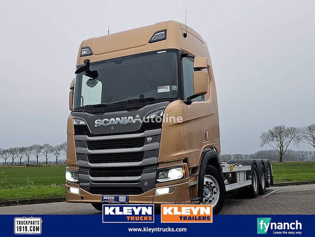 Scania R580 8X4*4 NA V8 LEATHER kamion šasija