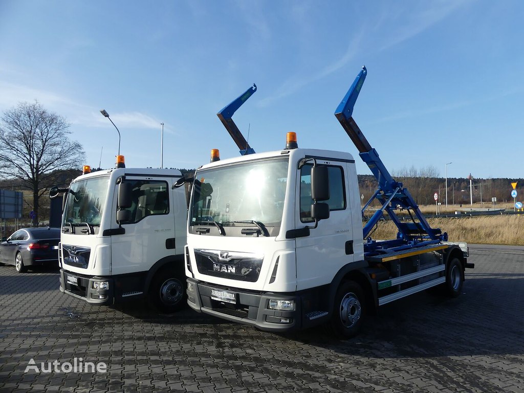 MAN TGL 12.220 / HAKOWIEC / JAK NOWY / NISKI PRZEBIEG / MANUAL / BL kamion rol kiper