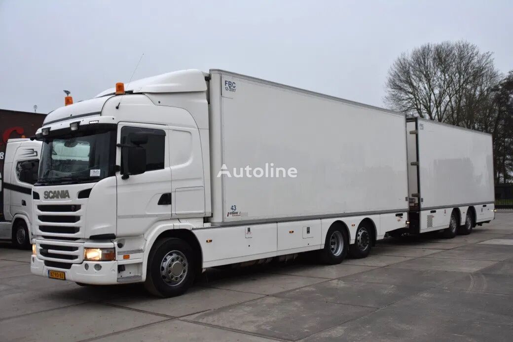 Scania G420 HL 6x2*4 + DRACO MZS218 - COOLSYSTEM - RETARDER - LEATHER S kamion hladnjača