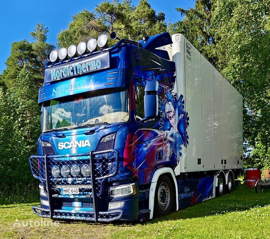 Scania R580 show truck kamion hladnjača