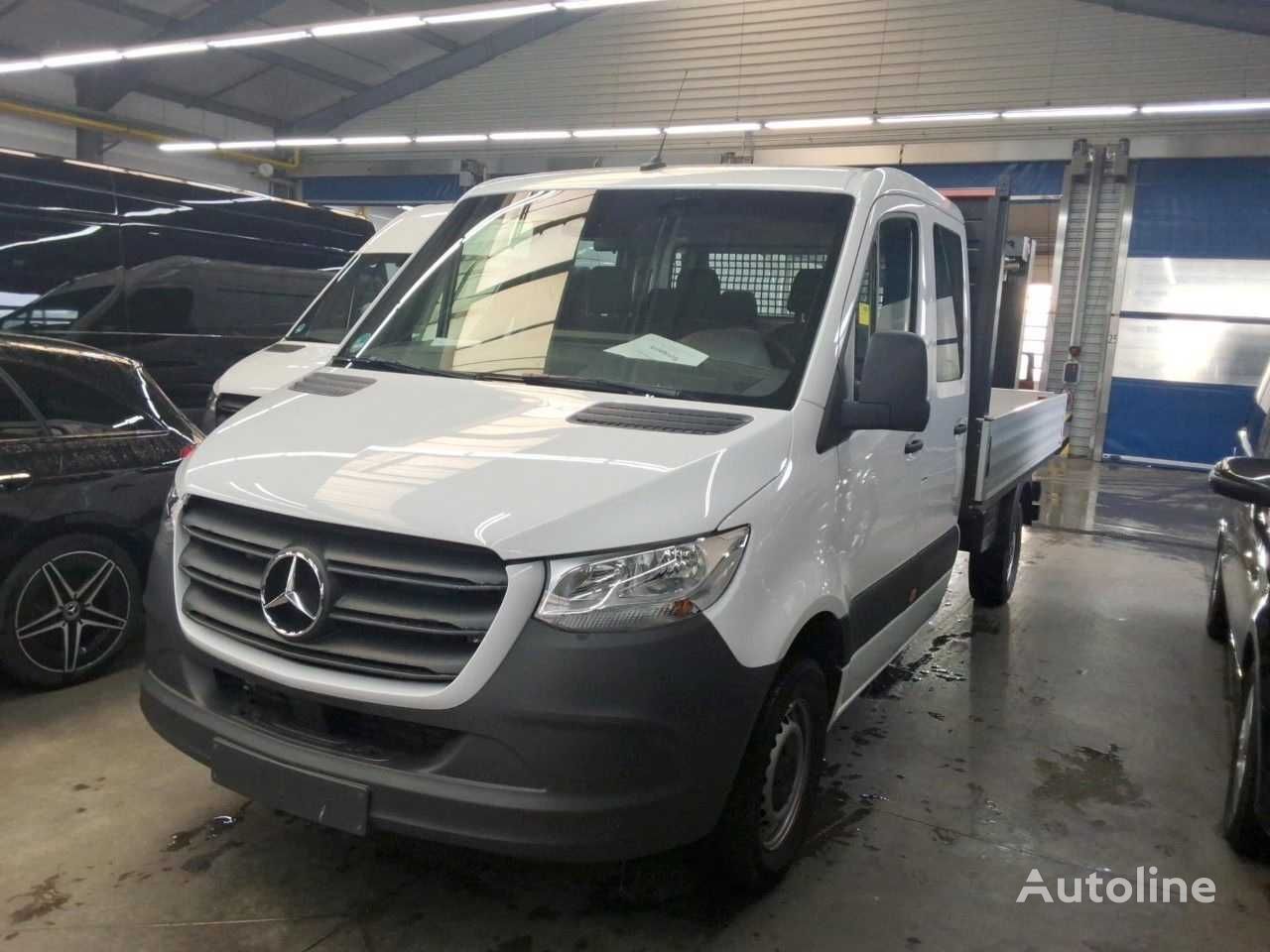 Mercedes-Benz Sprinter 317 CDI DoKa 4325 Klima AHK MBUX SHZ kamion s ravnom platformom < 3.5t