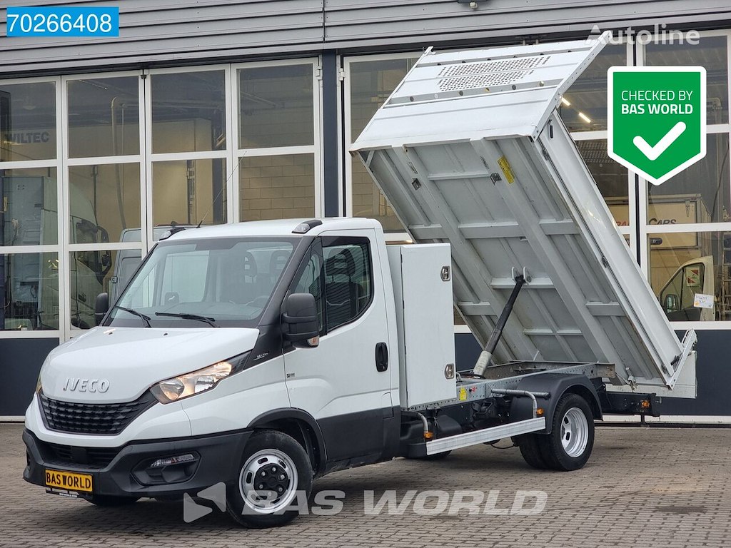 IVECO Daily 35C14 Kipper met Kist 3.5t trekhaak Airco Cruise Tipper Be kamion kiper < 3.5t