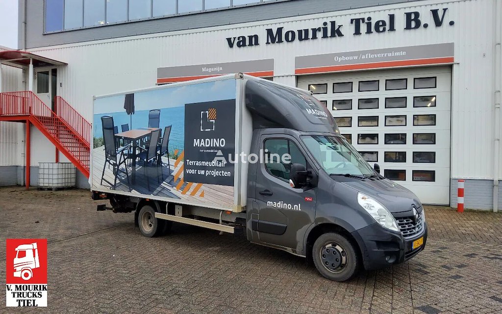 Renault Master 165 PK EURO 6 - LAADBAK & KLEP - V-342-JF kamion furgon < 3.5t