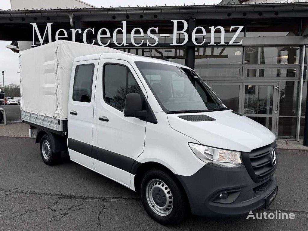 Mercedes-Benz Sprinter 215 CDI DoKa 9G Klima AHK Tempomat SHZ kamion s ceradom < 3.5t