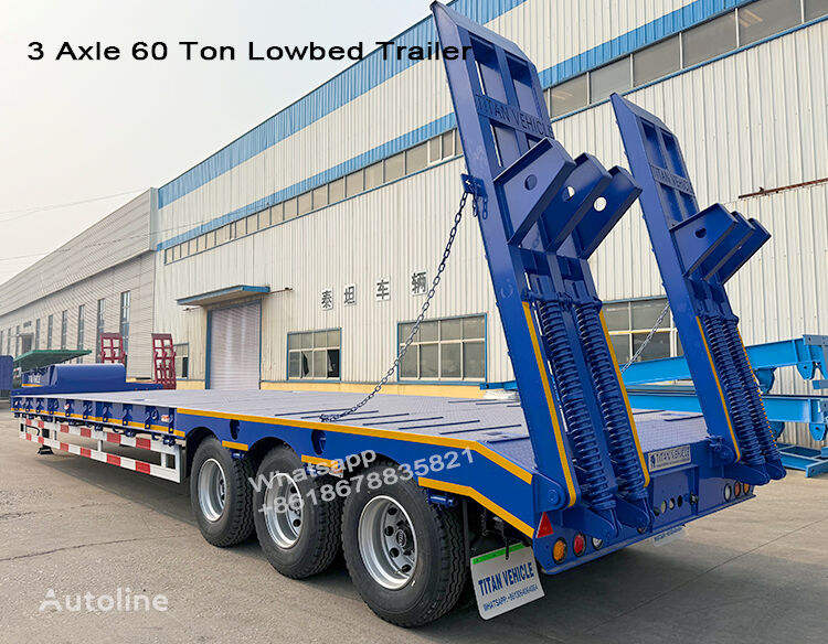 Nova Heavy Duty Lowbed Trailer - 3 axle - 60 ton poluprikolica sa niskom platformom