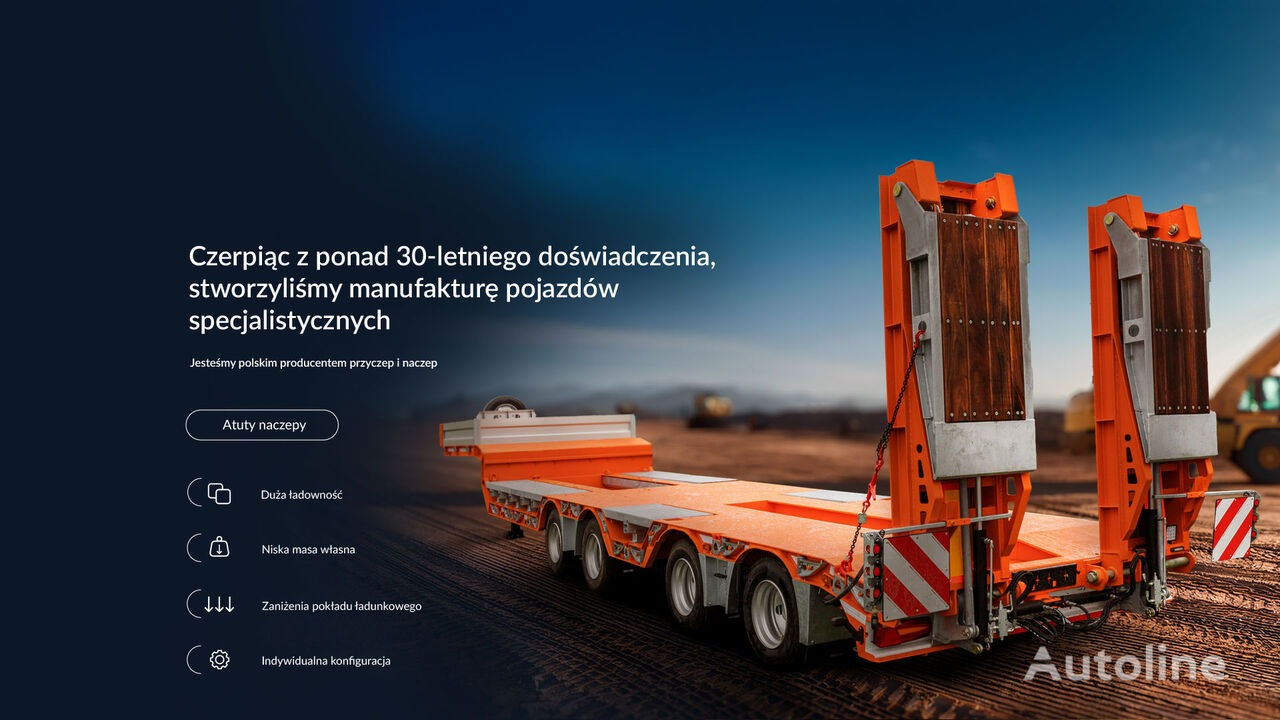 Nova PALEX TRAILERS NNZ 400 poluprikolica sa niskom platformom