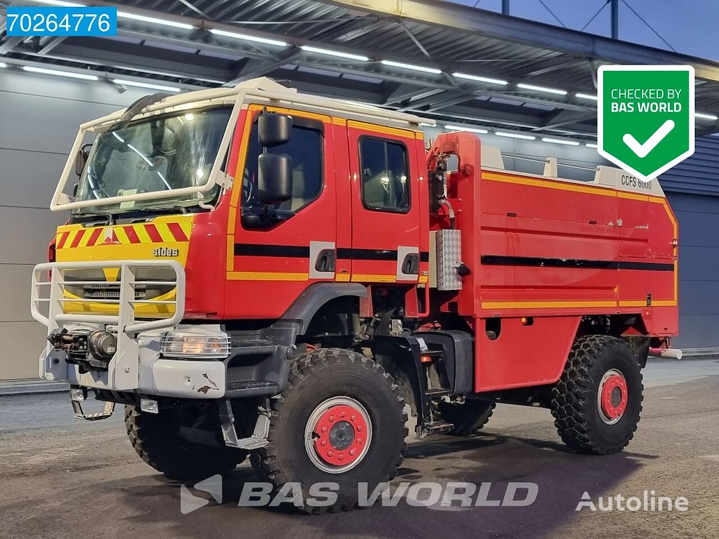 Renault CCFS 6000 4X4 Renault Thomas Sides 6000 Ltr 4x4 Euro 5 Fire truc vatrogasno vozilo