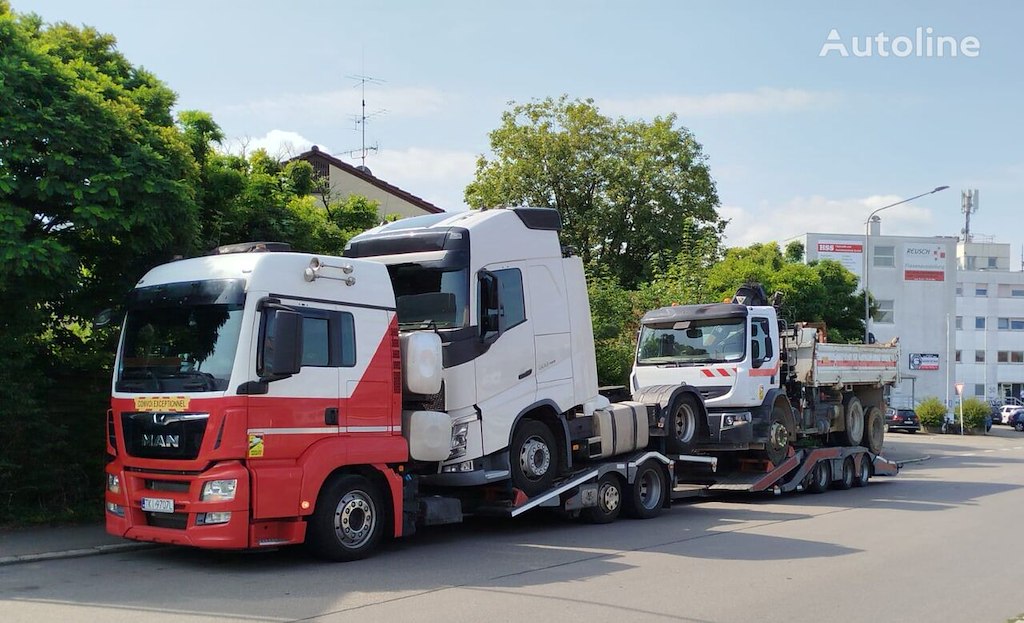 MAN TGS 23.480 autotransporter + prikolica autotransportera