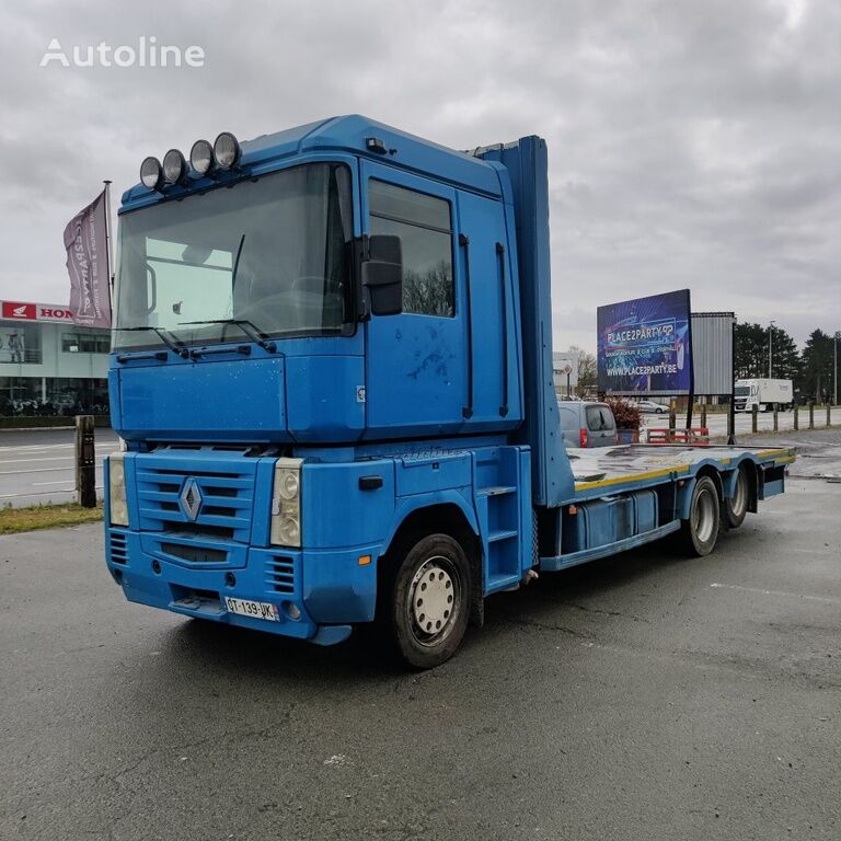 Renault magnum mack motor autotransporter