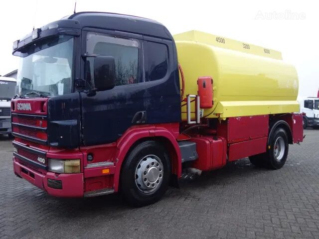 Scania P124-400 14000 LITER MANUAL FEULPOMP autocisterna