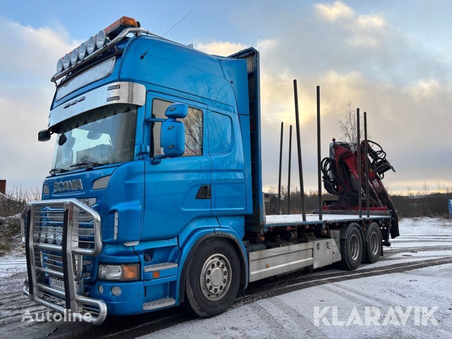 Prodaje se Scania R500 kamion za prevoz drva na aukciji