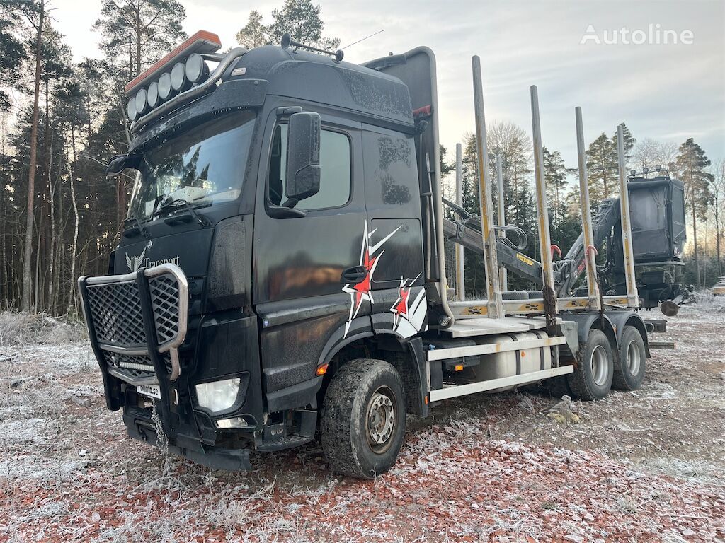 Prodaje se Mercedes-Benz 963-7-E kamion za prevoz drva na aukciji