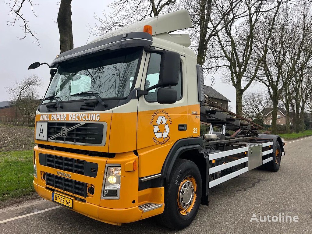 Volvo FM 340 With Cable System Only 428.855 Km Holland truck !!! kamion sa kukom za podizanje tereta