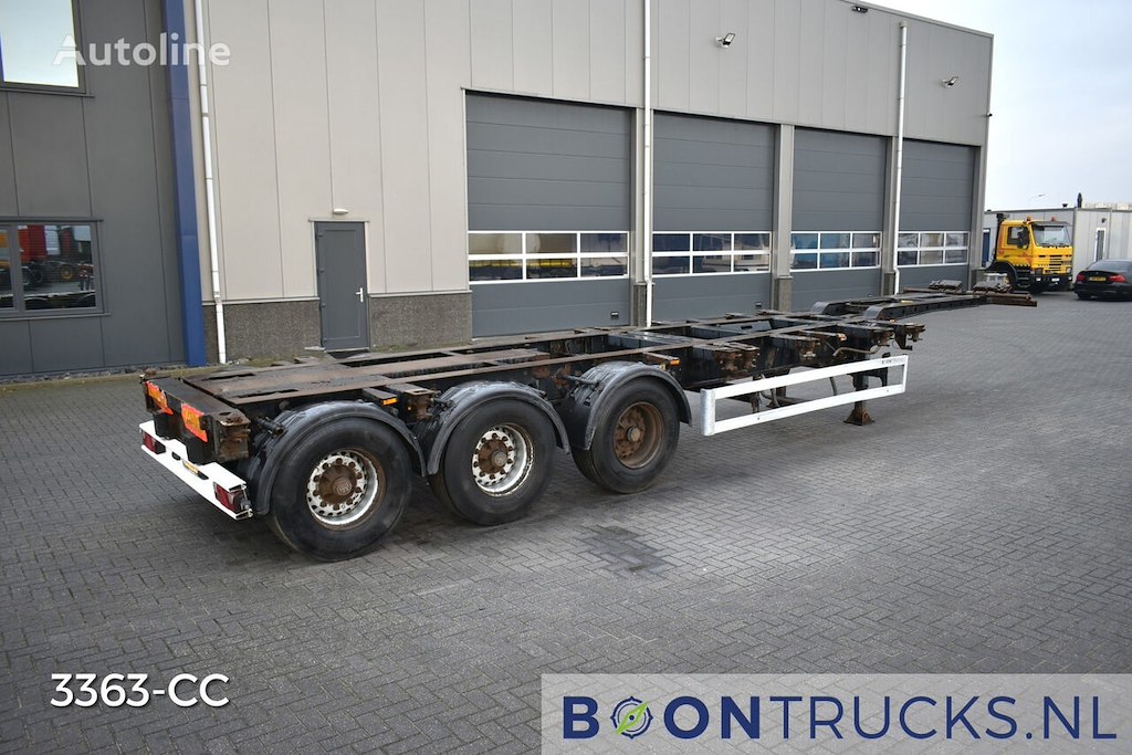 Krone SD | 2x20-30-40-45ft HC * BPW/DISC * LIFT AXLE * NL TRAILER poluprikolica za prevoz kontejnera