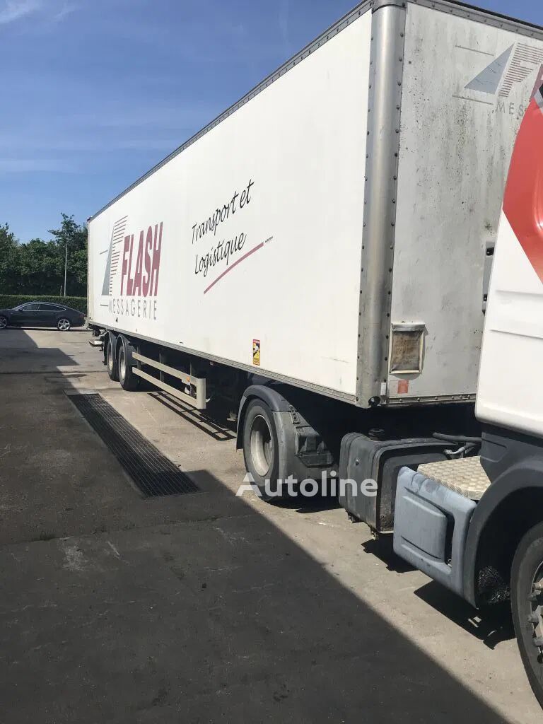 Fruehauf Fruehauf koffer 2 asser dubbele wielen luchtvering furgon poluprikolica