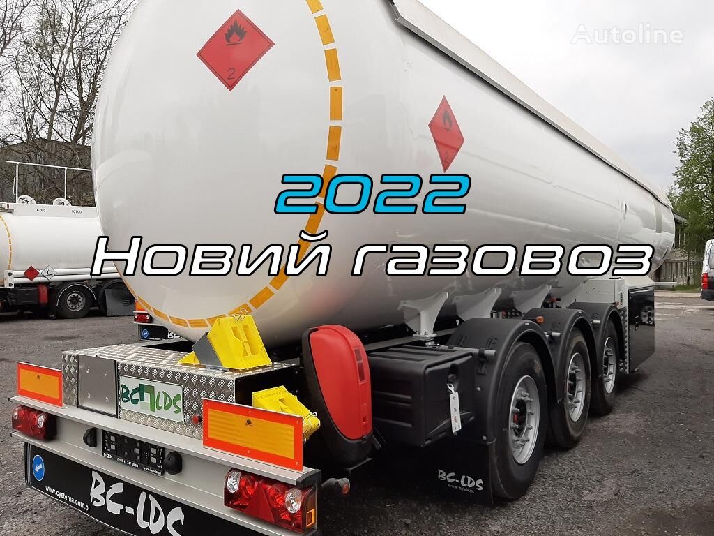 Nova BC LDS NCG-48 | LPG | Hazovoz dystrybutsiia poluprikolica cisterna za gas