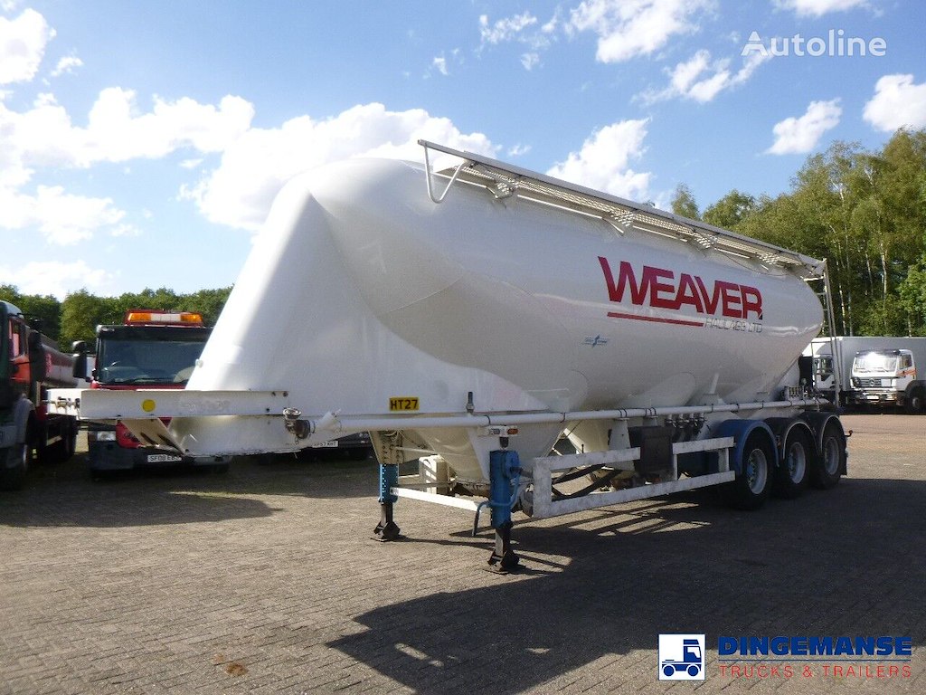 Spitzer Powder tank alu 43 m3 / 1 comp cisterna za prevoz cementa