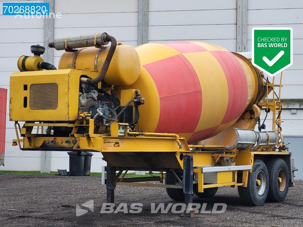 Mol M1012/20T/37/1 2 axles 12m3 Cement Mixer poluprikolica betonska mešalica