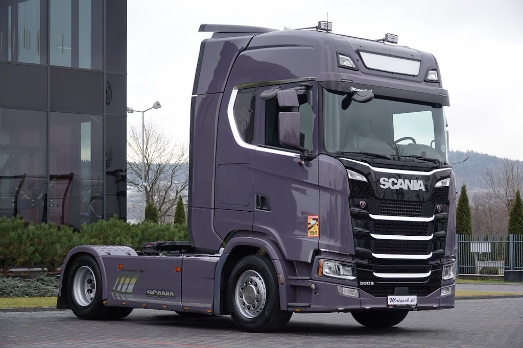 Scania S 500/ RETARDER / I-PARK COOL / SKÓRY / PO KONTRAKCIE SERWISOWY tegljač