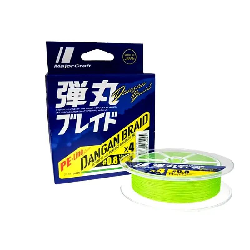 MAJOR CRAFT DANGAN BRAID X4 0,17mm 10,5kg 150m