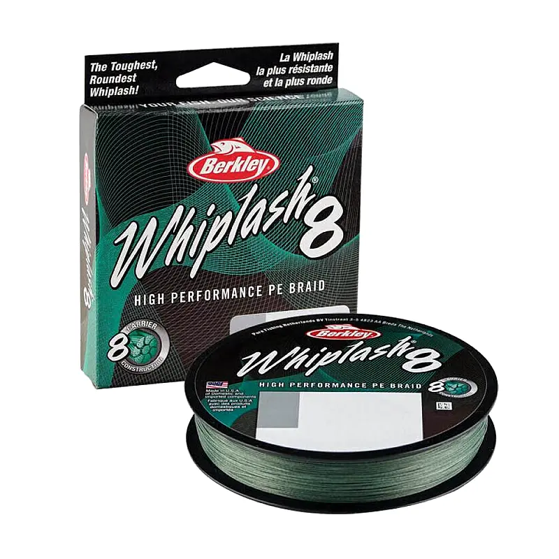 Berkley WHIPLASH 8 150m 0.08mm GREEN (1579681) 59314