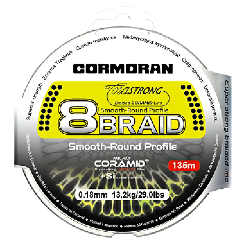 CORMORAN CORASTRONG 8-BRAID 135m 0,14mm (32-8013514) 53770