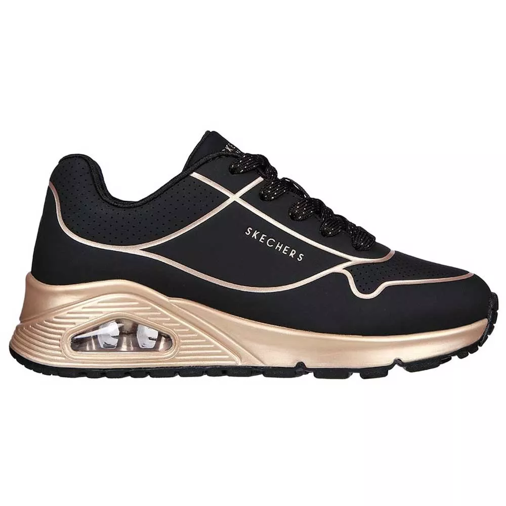 SKECHERS Crne Patike UNO GEN1 - COOL HEEL