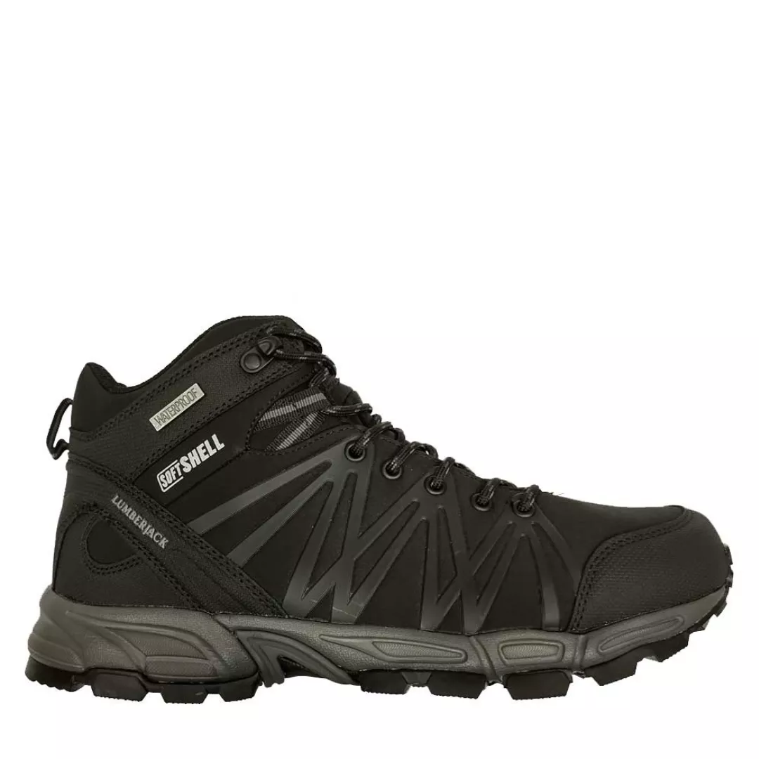 Hiking Boot patike, Black-Dk Grey