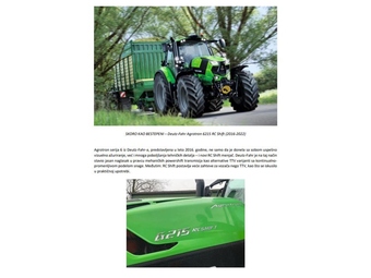 DEUTZ-FAHR AGROTRON 6215 RC SHIFT (2016-2022) - TOPSAVETI