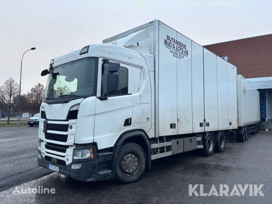 Prodaje se Scania R520 kamion furgon na aukciji